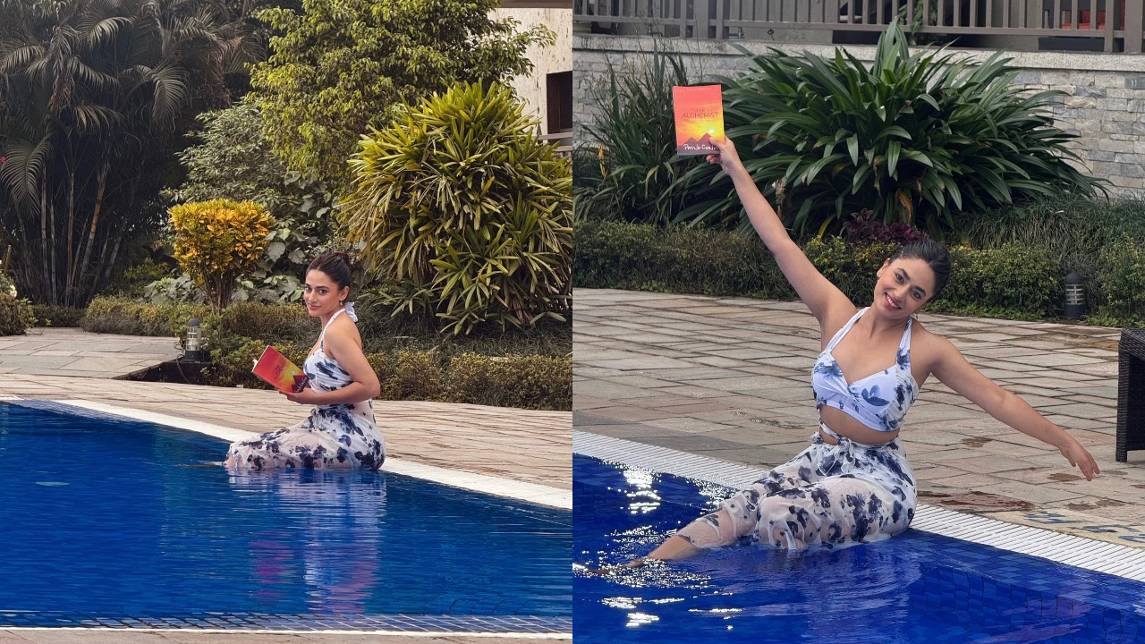 Popular Nepali Actress Enjoys Time at Soaltee Hotel Swimming Pool ...